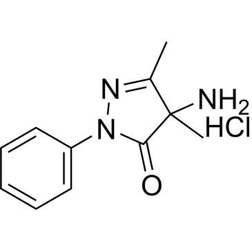 2108381-76-4 | 4-Amino-4,5-dimethyl-2-phenyl-2,4-dihydro-3h-pyrazol-3-one hydrochloride | ChemScene