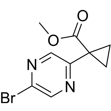 1447607-23-9 | Methyl 1-(5-bromopyrazin-2-yl)cyclopropanecarboxylate ...