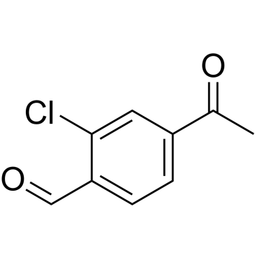 1433818-89-3 | 4-Acetyl-2-chlorobenzaldehyde | ChemScene