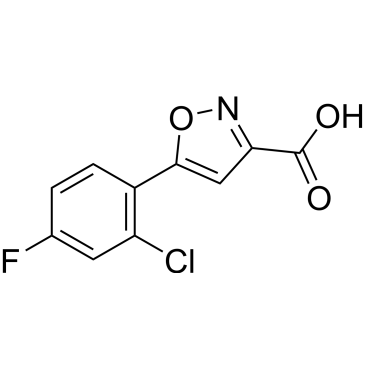 1245274-01-4 | 5-(2-Chloro-4-fluorophenyl)isoxazole-3-carboxylic acid | ChemScene llc