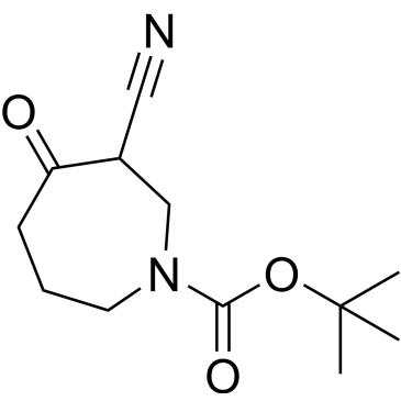 2758773-43-0 | tert-butyl 3-cyano-4-oxo-azepane-1-carboxylate | ChemScene
