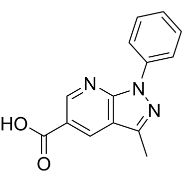 926253-76-1 | 3-Methyl-1-phenyl-1H-pyrazolo[3,4-b]pyridine-5-carboxylic acid | ChemScene