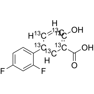 Diflunisal-13C6 | ChemScene
