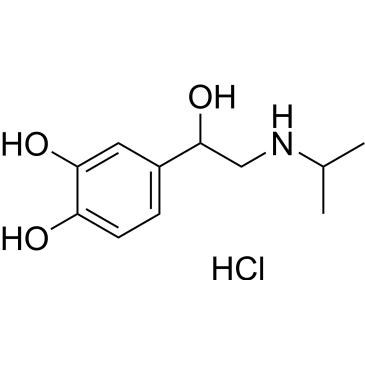 51-30-9 | Isoprenaline hydrochloride | ChemScene