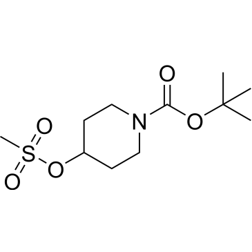 141699-59-4 | tert-Butyl 4-((methylsulfonyl)oxy)piperidine-1-carboxylate | ChemScene