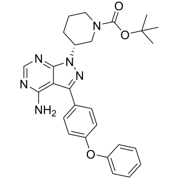 1022150-11-3 | (R)-tert-Butyl 3-(4-amino-3-(4-phenoxyphenyl)-1H-pyrazolo[3,4-d]pyrimidin-1-yl ...