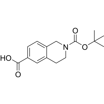 170097-67-3 | 2-(tert-Butoxycarbonyl)-1,2,3,4-tetrahydroisoquinoline-6-carboxylic acid | ChemScene