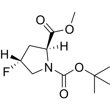 203866-18-6 | (2S,4R)-1-tert-Butyl 2-methyl 4-fluoropyrrolidine-1,2-dicarboxylate | ChemScene